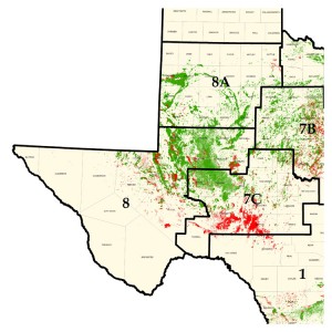 Overview of Major Shale Areas in Texas